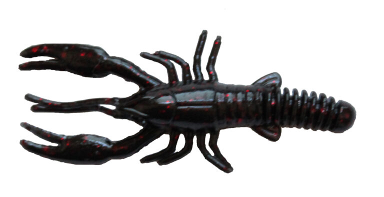 3" Black Neon Crawfish - Rocky Mountain Tackle